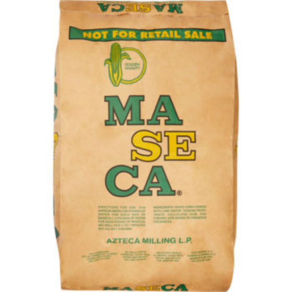 Maseca - Regular #3 White Corn Flour - 50 lb Delivery or Pickup ...