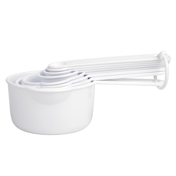 Cooking Concepts 9 Piece White Measuring Cups & Spoons Set Same-Day ...