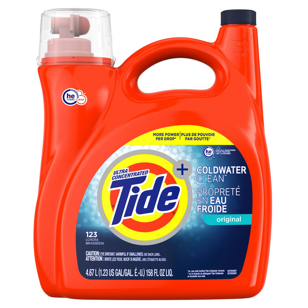 Tide Coldwater Clean Liquid Laundry Detergent Same-Day Delivery | Costco