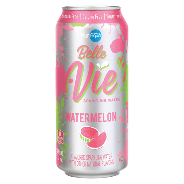 PurAqua Watermelon Belle Vie Sparkling Flavored Water Same-Day Delivery or Pickup | ALDI