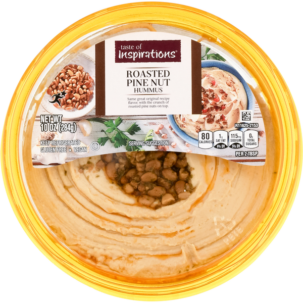 Food Lion Taste of Inspirations Hummus, Roasted Pine Nut Same-Day ...