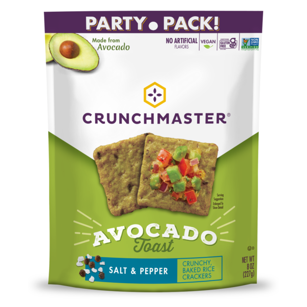 Crunchmaster Avocado Toast Salt & Pepper, Party Pack Same-Day Delivery ...