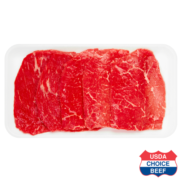 ShopRite Beef Round Sandwich Steak Same-Day Delivery | Instacart