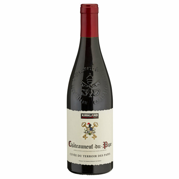 Kirkland Signature Chateauneuf Du Pape Rhone, France 750Ml Same-Day Delivery | Costco