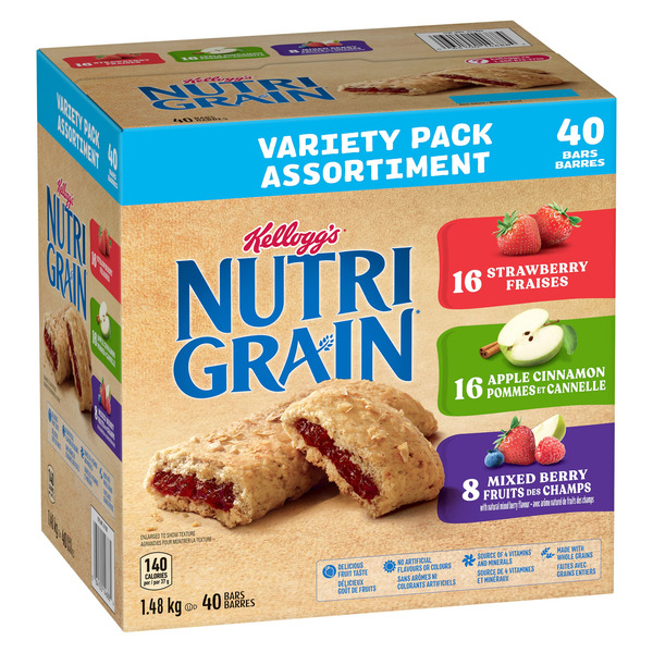 Costco Kellogg's Nutri-Grain Bar Variety Pack Same-Day Delivery ...
