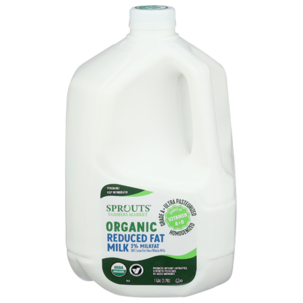 Sprouts Farmers Market Sprouts Organic 2% Reduced Fat Milk Same-Day ...