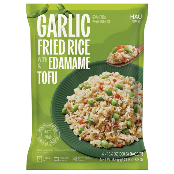 Hau Korean Tofu Garlic Edamame Fried Rice Same-Day Delivery | Costco