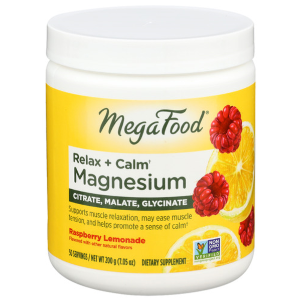 Sprouts Farmers Market MegaFood Relax + Calm* Magnesium - Raspberry ...