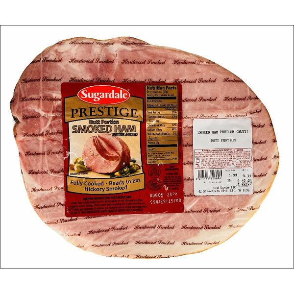 Smoked Ham Butt Portion Same-Day Delivery | Food Bazaar