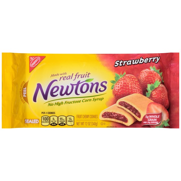 Newtons Strawberry Fruit Chewy Cookies (12 oz) - Instacart