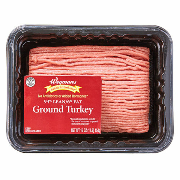 Wegmans Wegmans Food You Feel Good About Fresh Ground Turkey Same-Day ...