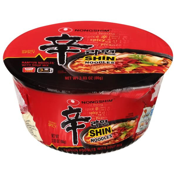 Nongshim Gourmet Spicy Shin Noodles Same-Day Delivery or Pickup | Publix