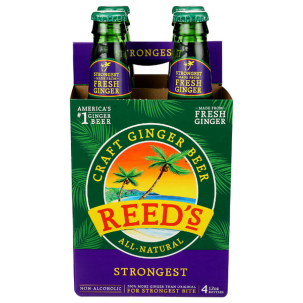 Sprouts Farmers Market Reed’s Strongest Ginger Beer 4 Pack Same-Day ...