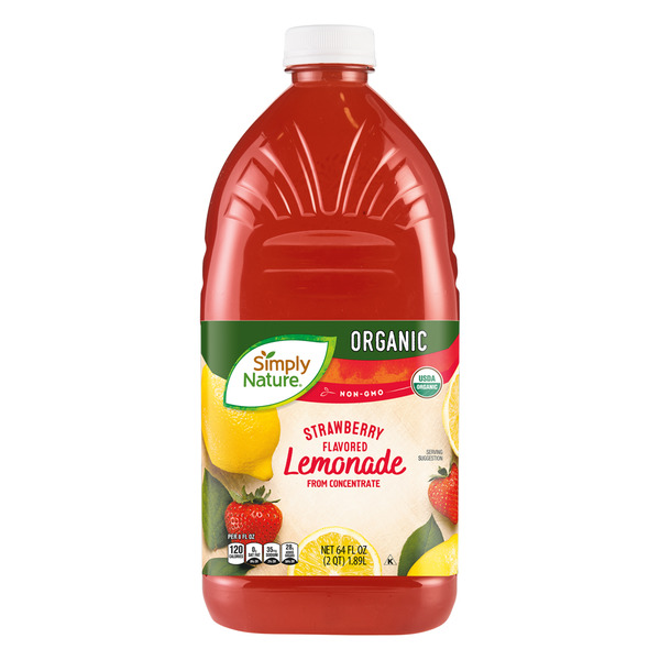 ALDI Simply Nature Organic Strawberry Lemonade Same-Day Delivery or ...