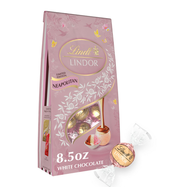Lindt Lindor Easter Spring Neapolitan White Chocolate Candy Truffles ...