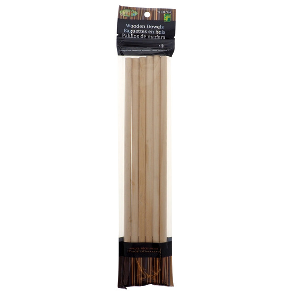 Crafts Wooden Dowels (Assorted Sizes) Same-Day Delivery | Dollarama