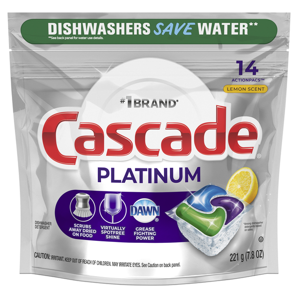 Publix Cascade Dishwasher Detergent Pods, Lemon Same-Day Delivery or ...