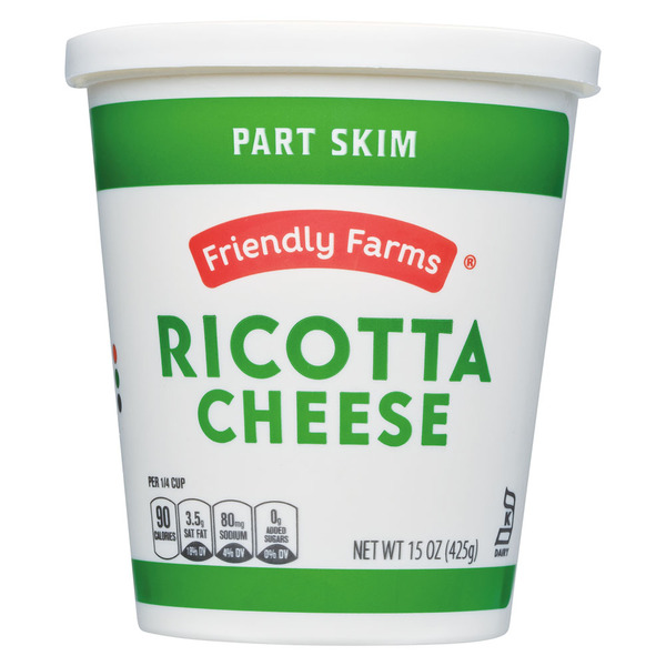 Friendly Farms Part Skim Ricotta Cheese Same-Day Delivery or Pickup | ALDI