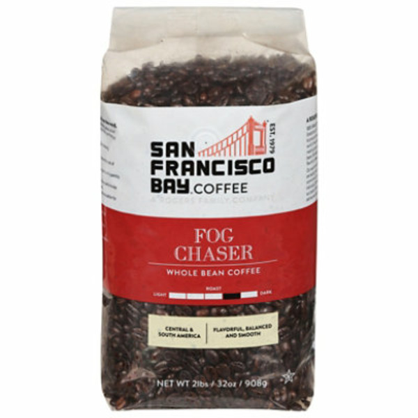 Safeway San Francisco Bay Coffee Coffee, Whole Bean, Medium Roast, Fog ...