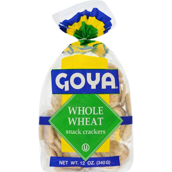 Goya Whole Wheat Snack Crackers (12 oz) - Instacart