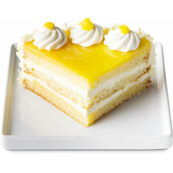 Safeway Lemon Mousse Cake Quarter Slice Same-Day Delivery or Pickup ...