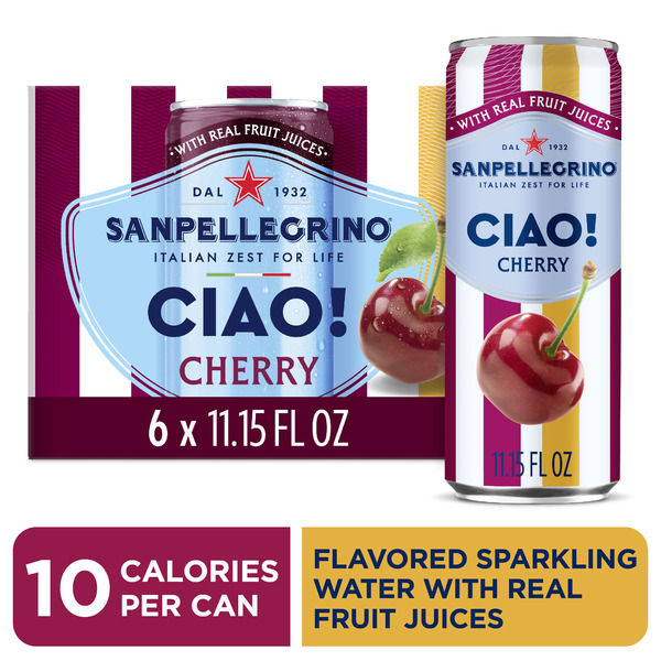 Safeway San Pellegrino Ciao Cherry Sparkling Water Same-Day Delivery or ...