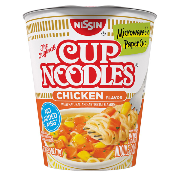Nissin Noodle Soup, Ramen, Chicken Flavor, 24 Pack Same-Day Delivery ...