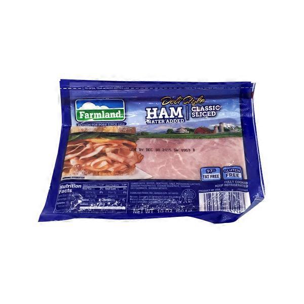 Farmland Fully Cooked Deli Ham Deli Style (10 oz) - Instacart