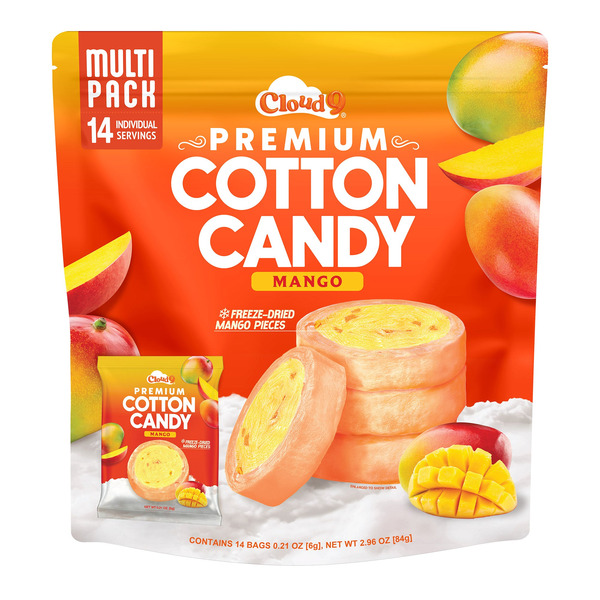 Cloud 9 Cotton Candy Mango Cotton Candy Same-Day Delivery | Costco