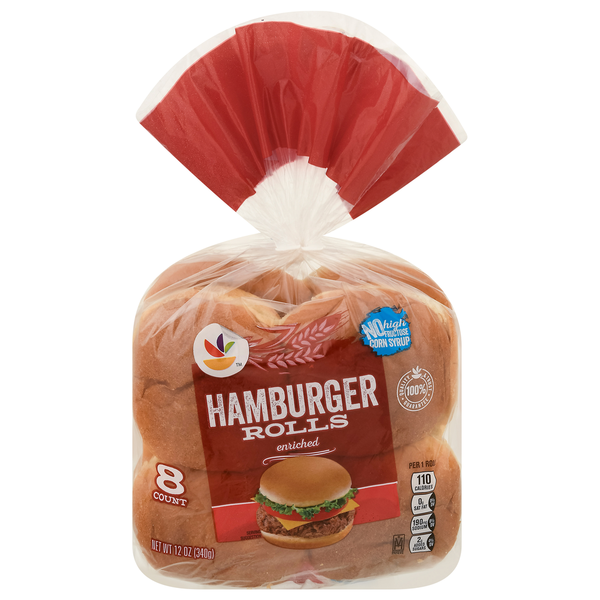 Stop & Shop Store Brand Rolls, Hamburger, Enriched Same-Day Delivery or ...