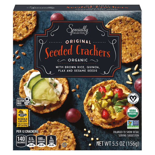 Specially Selected Seeded Crackers Same-Day Delivery or Pickup | ALDI