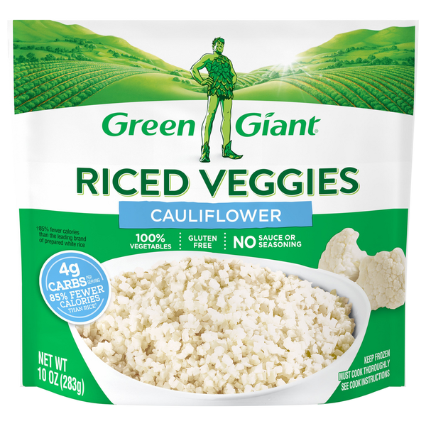 Safeway Green Giant Riced Veggies Gluten Free Cauliflower, Frozen ...