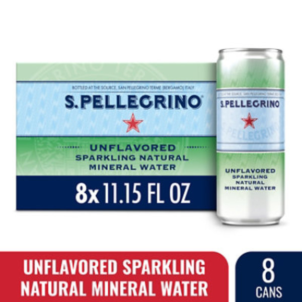 Safeway San Pellegrino Essenza Mineral Water Sparkling Can Same-Day ...