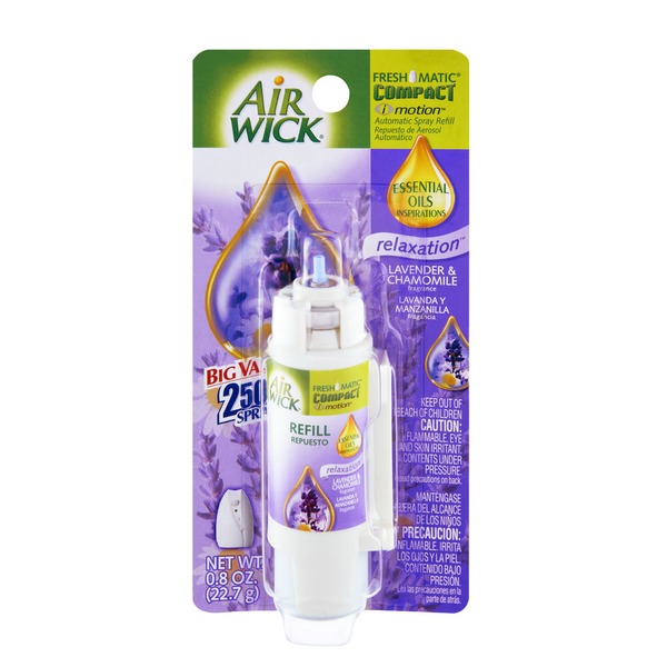 Air Wick Freshmatic Compact I-Motion Lavender & Chamomile Automatic ...