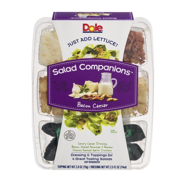Dole Salad Companions Bacon Caesar (5.3 oz) - Instacart