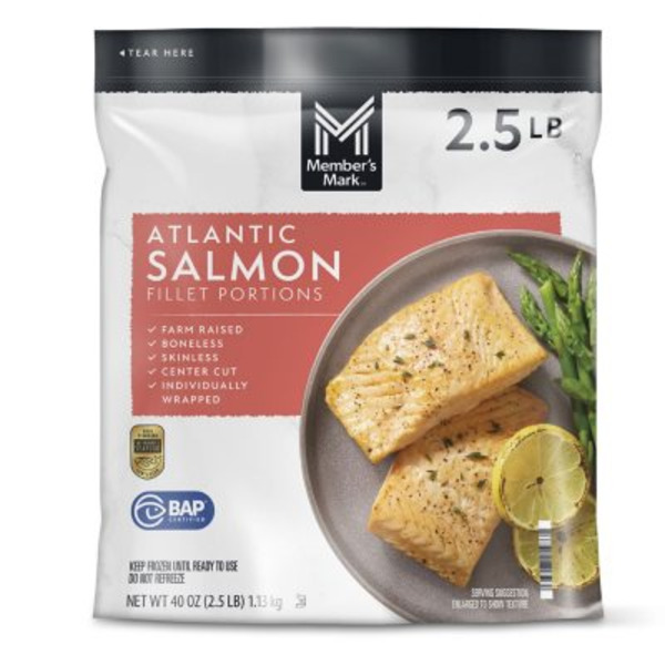 Member’s Mark Atlantic Salmon Fillet Portions Same-Day Delivery | Sam's ...