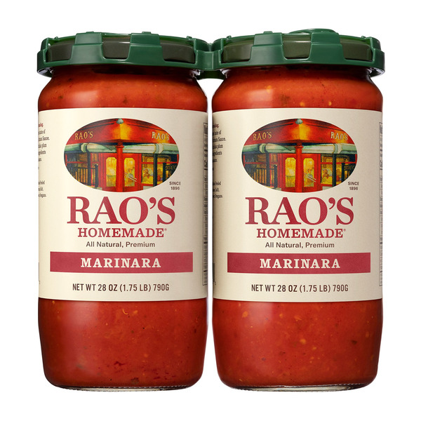 Rao's Homemade Marinara Sauce, 28 oz, 2-count Same-Day Delivery | Costco