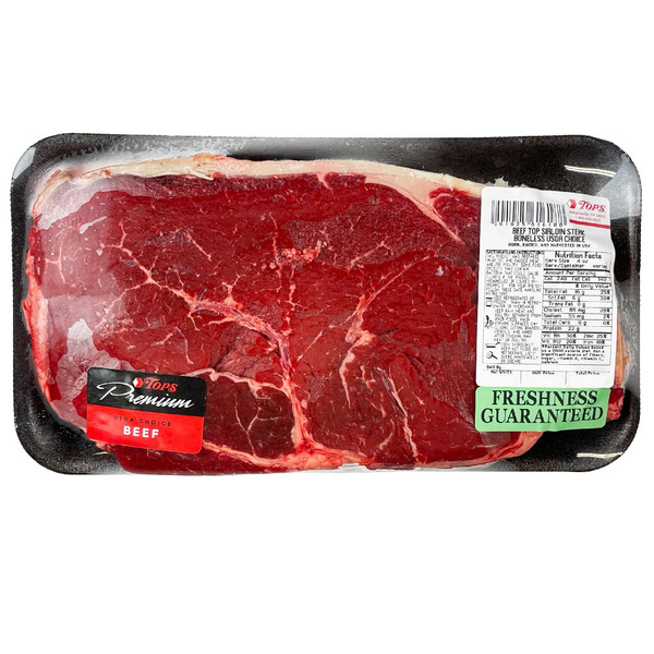Choice Beef Boneless Sirloin Steak Same-Day Delivery or Pickup | Tops ...
