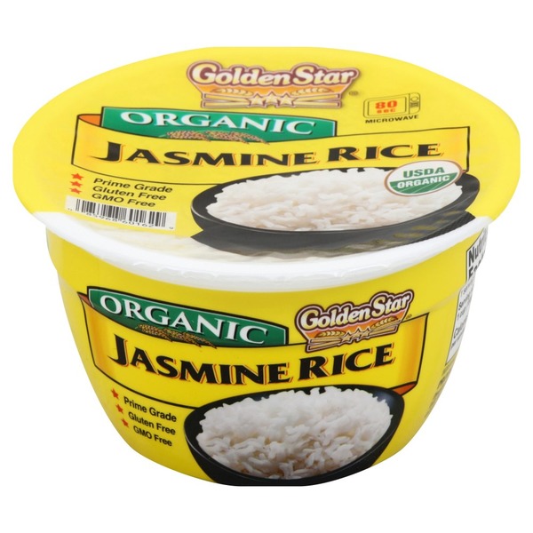 Golden Star Jasmine Rice, Organic (6.35 oz) - Instacart