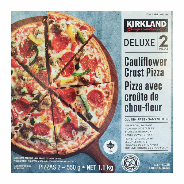 Kirkland Signature Deluxe Cauliflower Crust Pizza Same-Day Delivery ...