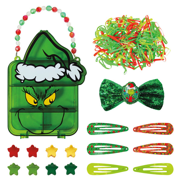 ALDI Licensed Character Hair Accesories Set - Grinch Same-Day Delivery ...