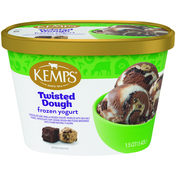 Kemps Twisted Dough Frozen Yogurt Same-Day Delivery or Pickup | Woodman ...