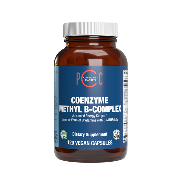 PCC Coenzyme Methyl B-Complex Vegetable Capsules Dietary Supplement ...
