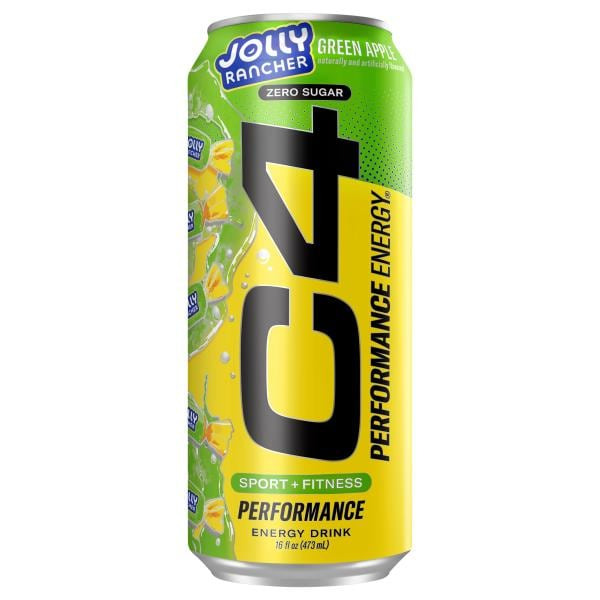 C4 Energy C4 Performance Energy Jolly Rancher Green Apple Same-Day ...