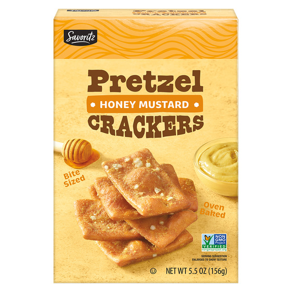 Savoritz Honey Mustard Pretzel Cracker Same-Day Delivery or Pickup | ALDI
