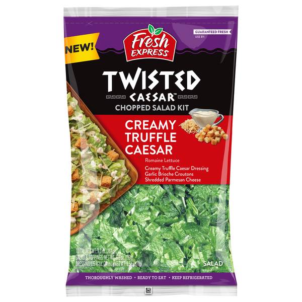 ShopRite Fresh Express Chopped Creamy Truffle Caesar Salad Kit Same-Day ...