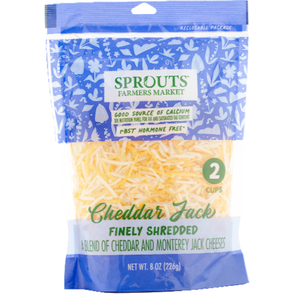 Sprouts Shredded Cheddar Jack Cheese Same-Day Delivery or Pickup ...