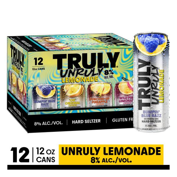 Truly Unruly Hard Seltzer Lemonade Variety Pack Same-Day Delivery or ...