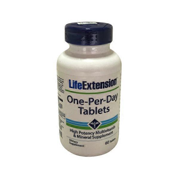 Life Extension Ultimate One-A-Day Multivitamin Tablets (60 ct) - Instacart