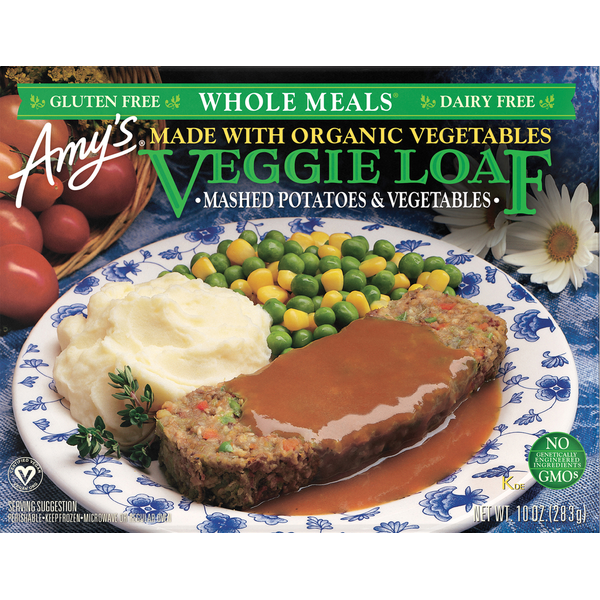 Amy's Kitchen Veggie Loaf & Mashed Potatoes Entrée Same-Day Delivery or ...